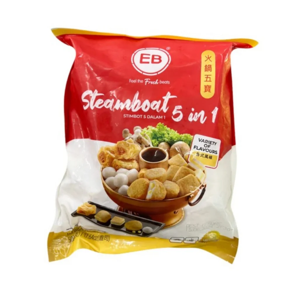 EB 火锅五宝 STEAMBOAT 5 IN 1 （500G X 18PKT） – Sea Capital Seafood